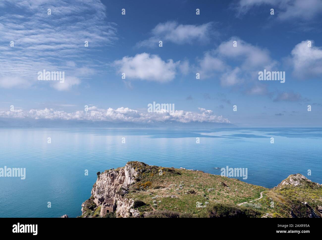 Capo Milazzo in Sicily Stock Photo - Alamy