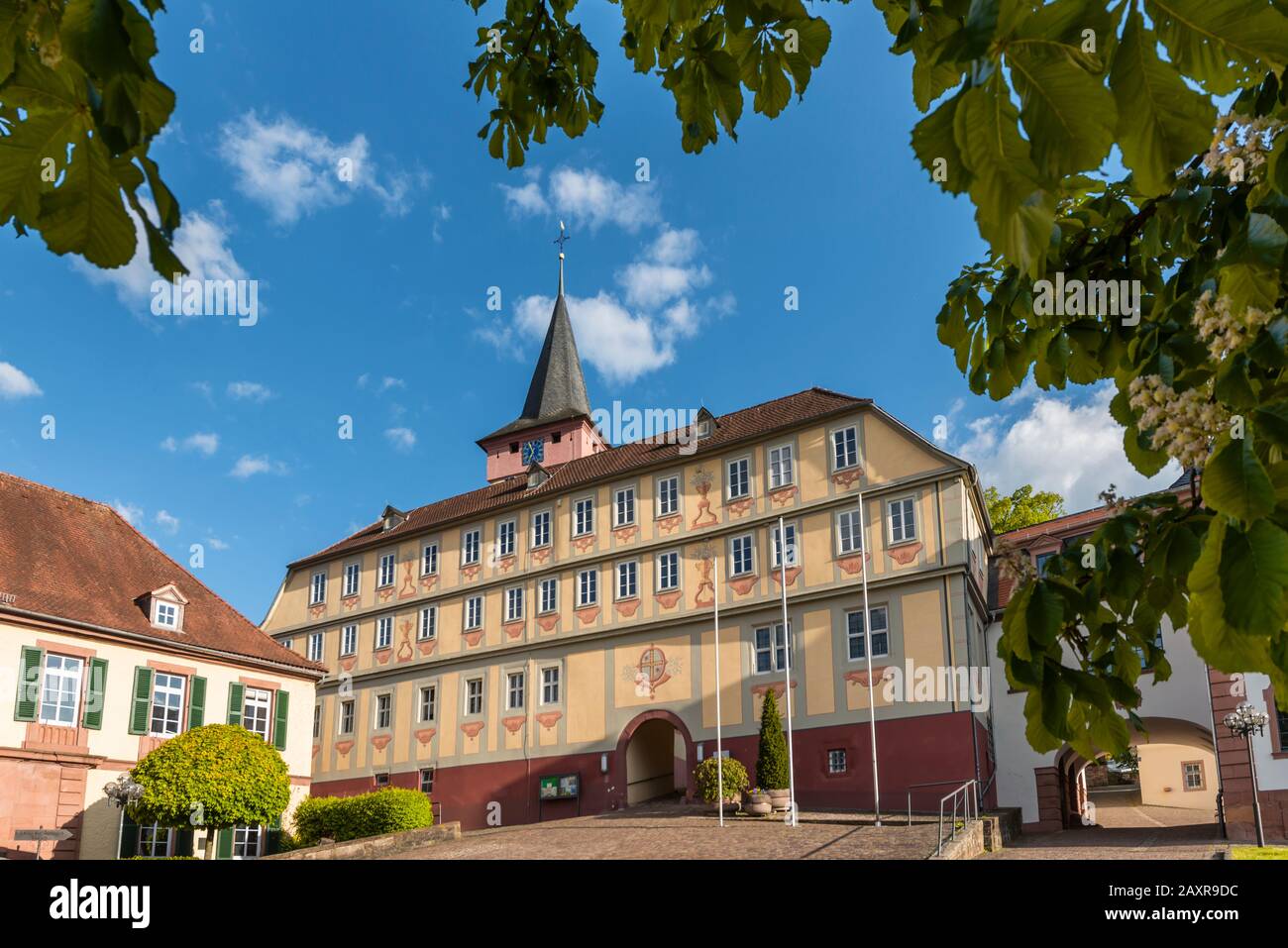 Bad König, Hesse, Odenwald, Germany, the Old Castle in Bad König Stock ...