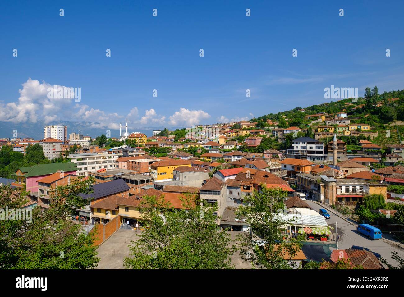 Peshkopia, Peshkopi, Qark Dibra, Albania Stock Photo - Alamy