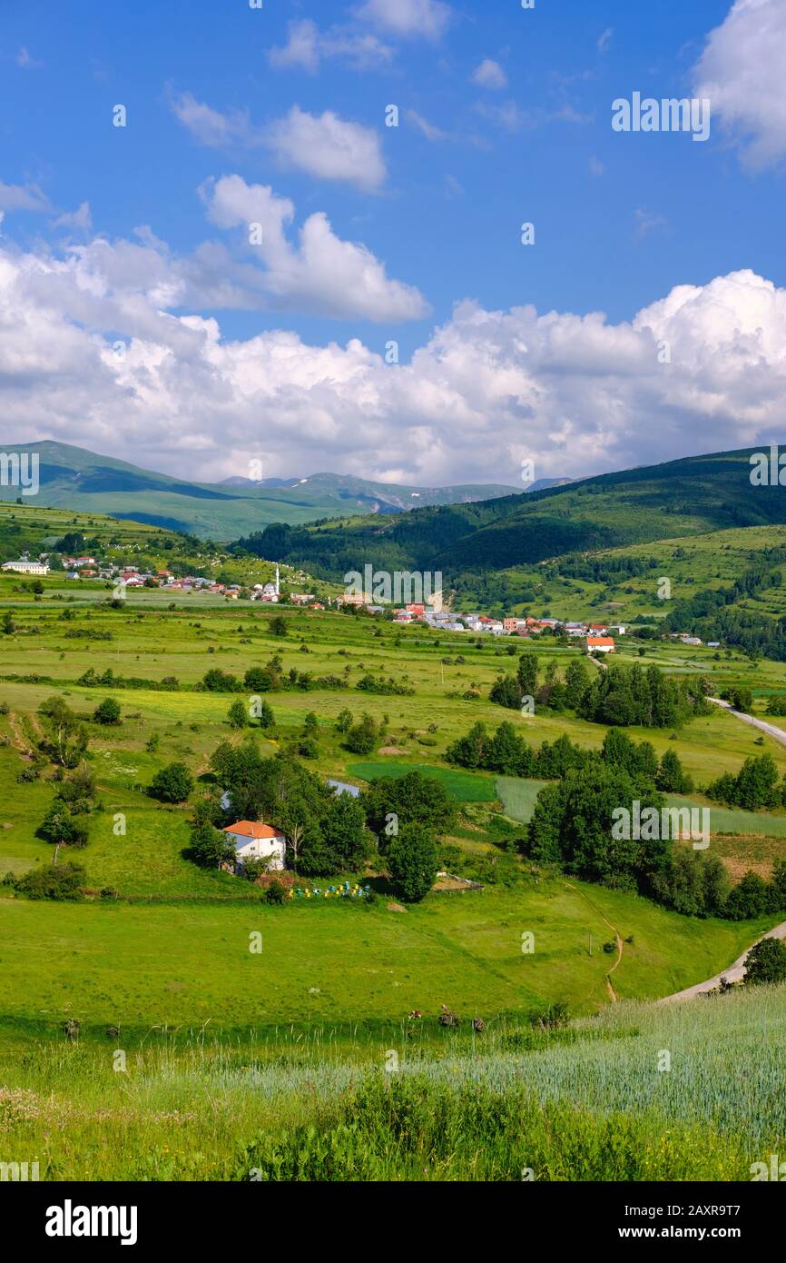 Village Shishtavec, Gora Region, Korabnik Koritnik Nature Park, Kukes ...