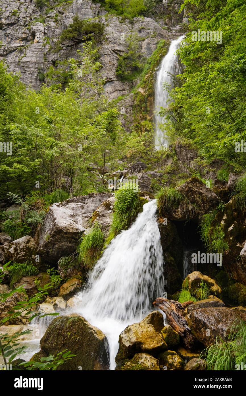Grunas waterfall hi-res stock photography and images - Alamy