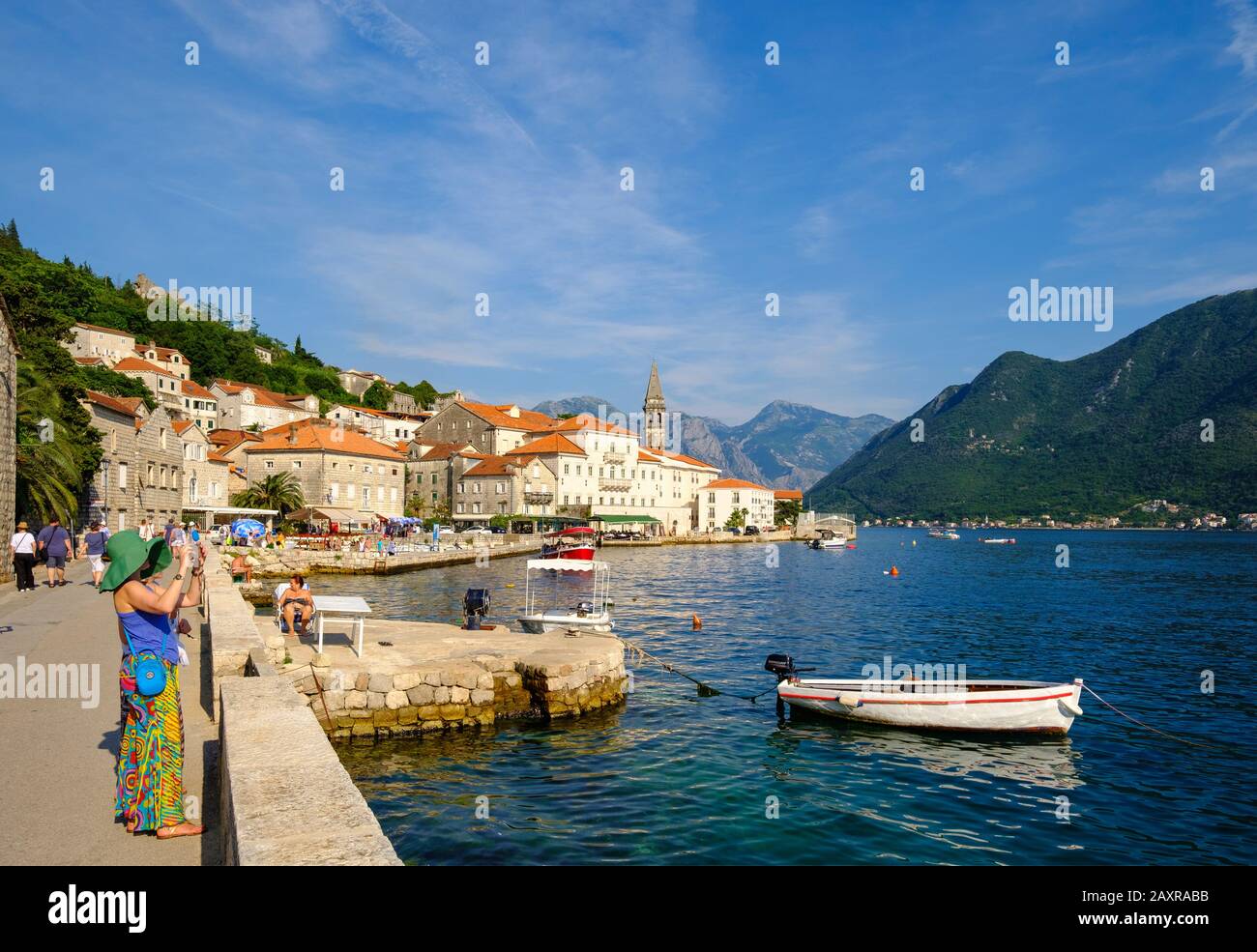 Perast, Bay of Kotor, Montenegro Stock Photo - Alamy
