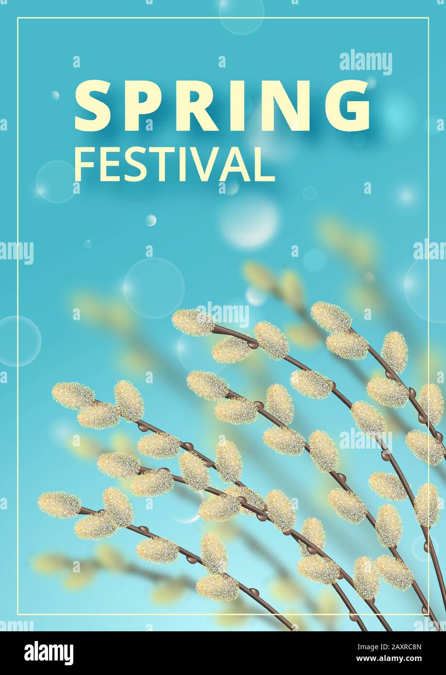 Spring Festival Template Stock Vector Image & Art - Alamy