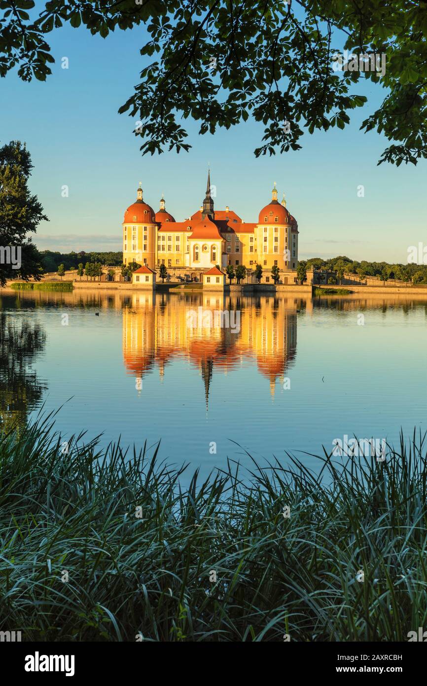 Moritzburg castle sunrise hi-res stock photography and images - Alamy