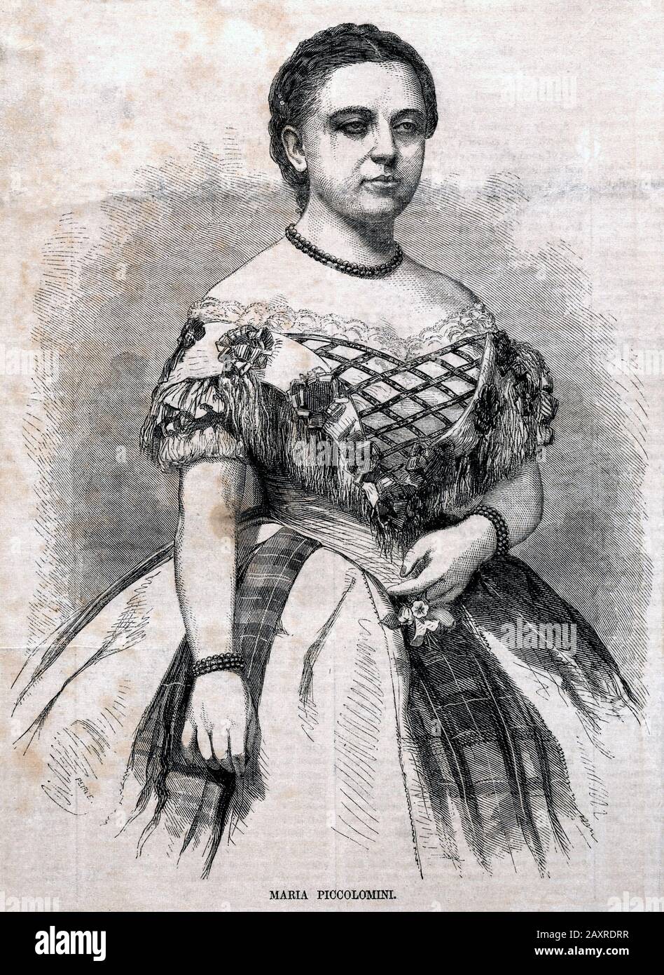 1859 , USA : The celebrated italian Opera singer soprano MARIETTA ...