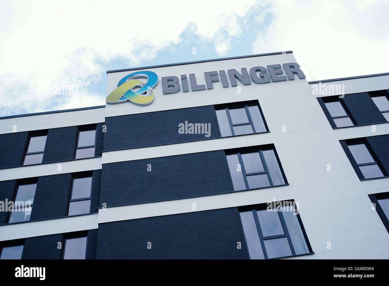 Mannheim, Germany. 10th Feb, 2020. The logo of the industrial services ...