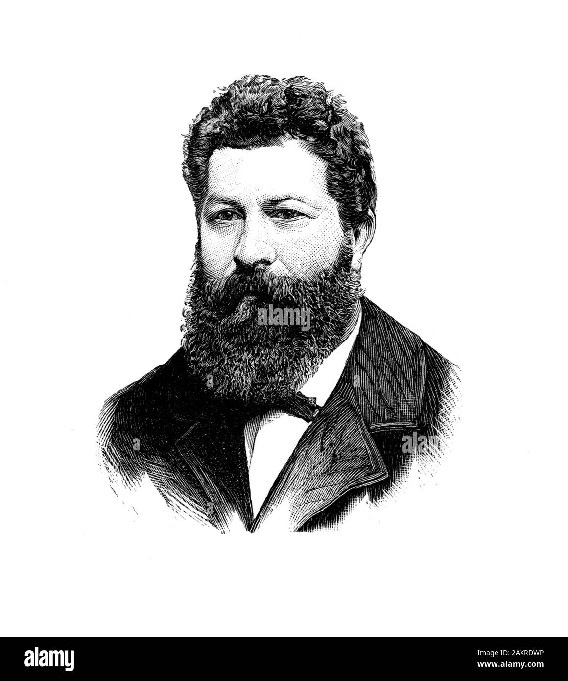 1896 , Paris , FRANCE : The french painter Émile RENOUF ( 1845 - 1894 ...