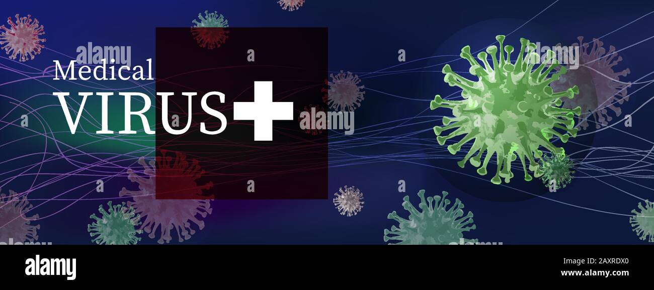 Coronavirus banner for awareness & alert against disease spread ...
