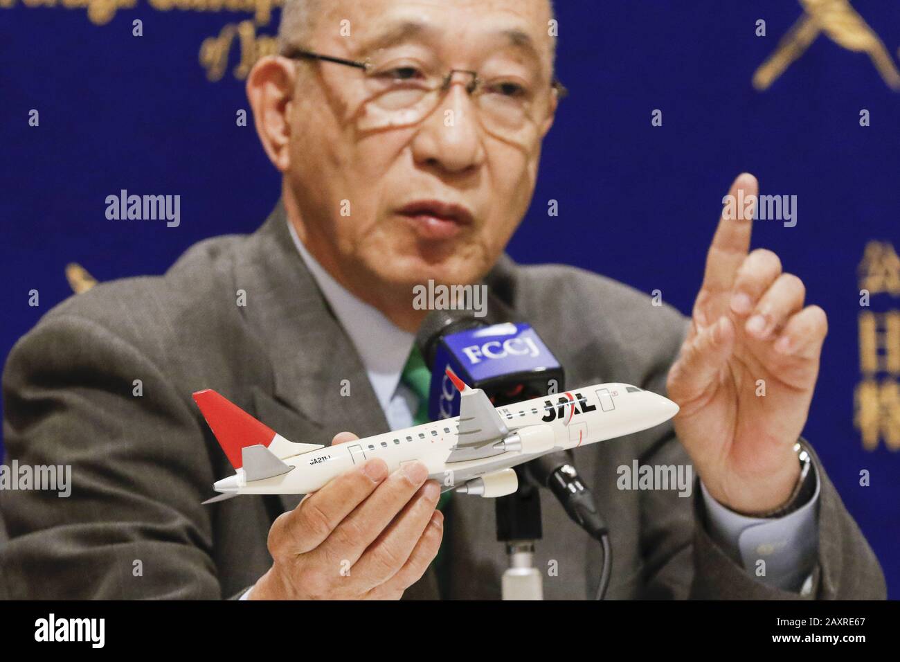 Tokyo, Japan. 13th Feb, 2020. Hiroshi Sugie Aviation expert and former ...