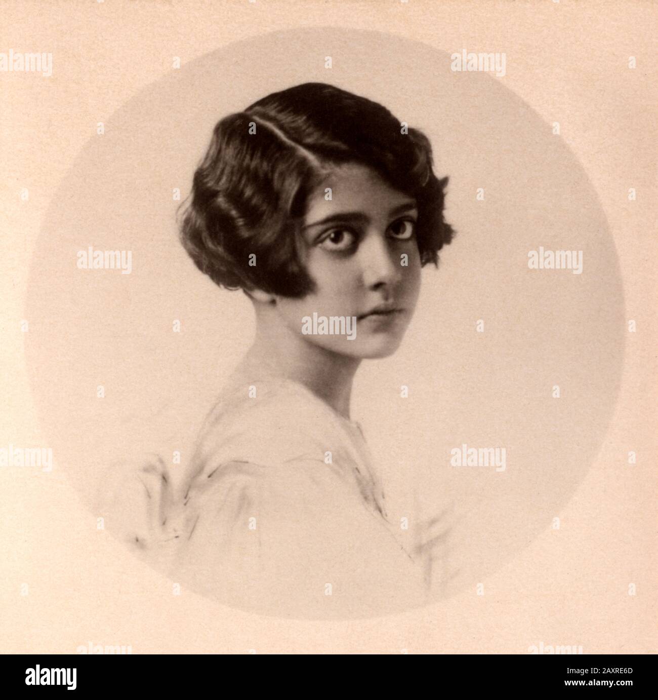 1923 ca , Roma , ITALY: Portrait of princess Maria di SAVOIA ( 1914 ...