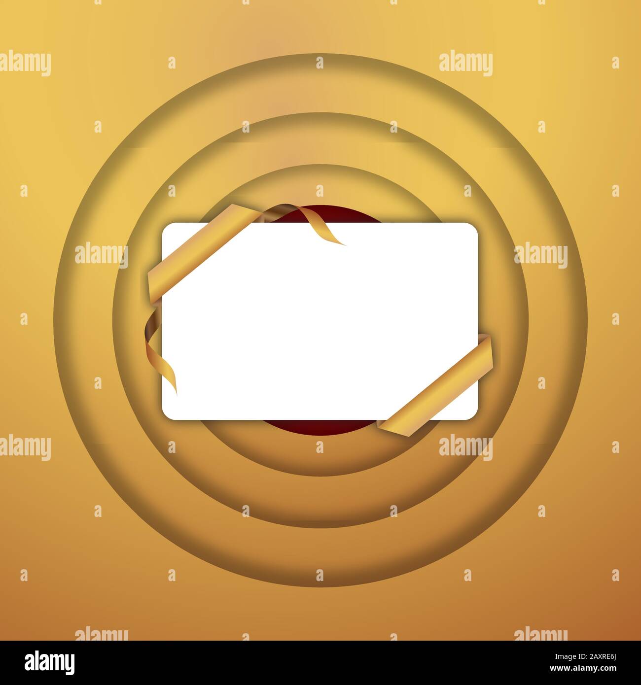 A realistic business credit / gift card placeholder mockup stationary ...