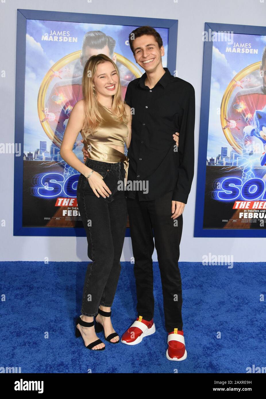 Westwood, California, USA 12th February 2020 Youtuber Gabe Erwin and ...