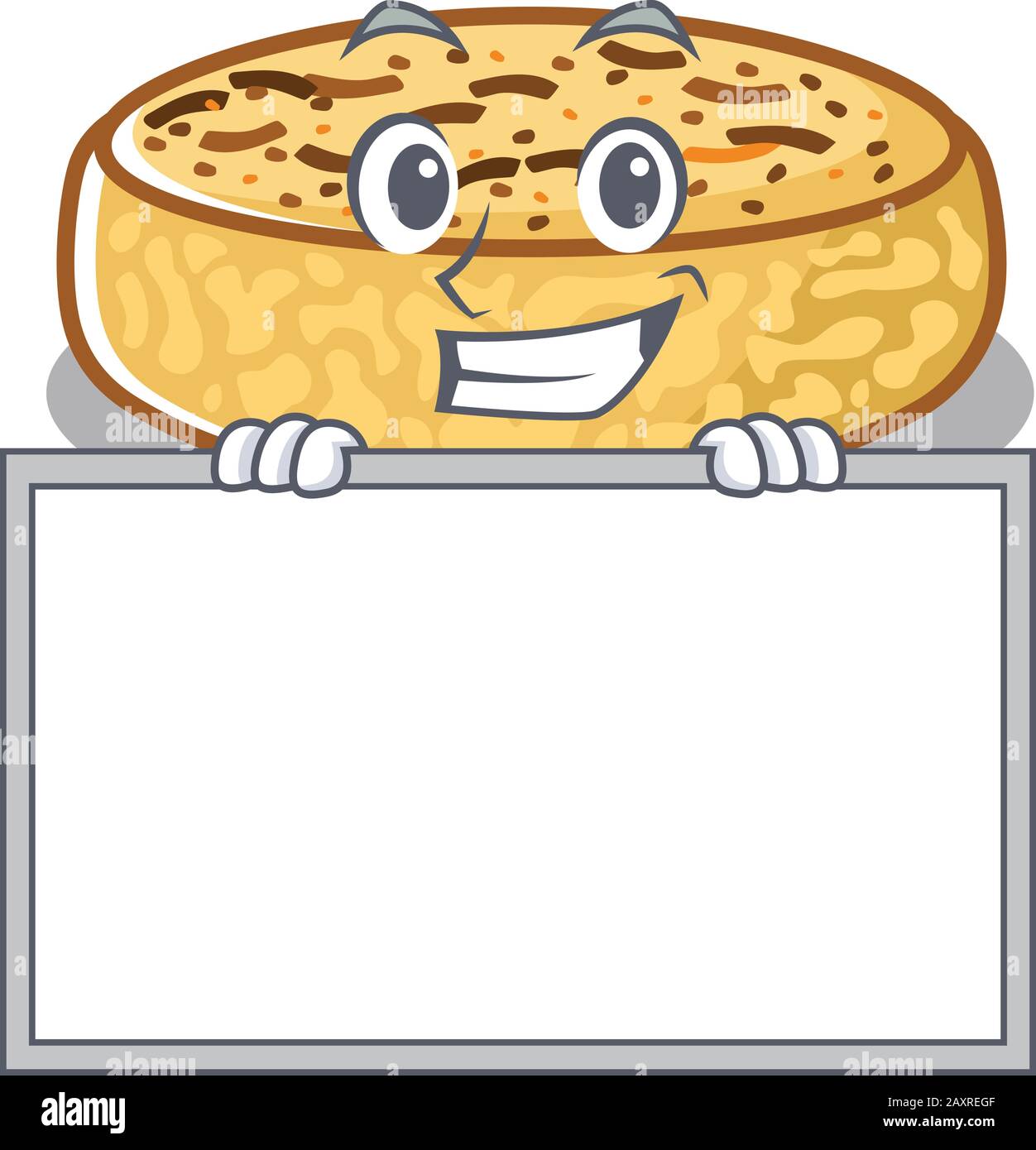 Crumpet crumpets closeup Stock Vector Images - Alamy