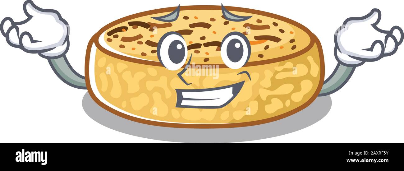 cute Grinning crumpets in mascot cartoon style Stock Vector Image & Art ...