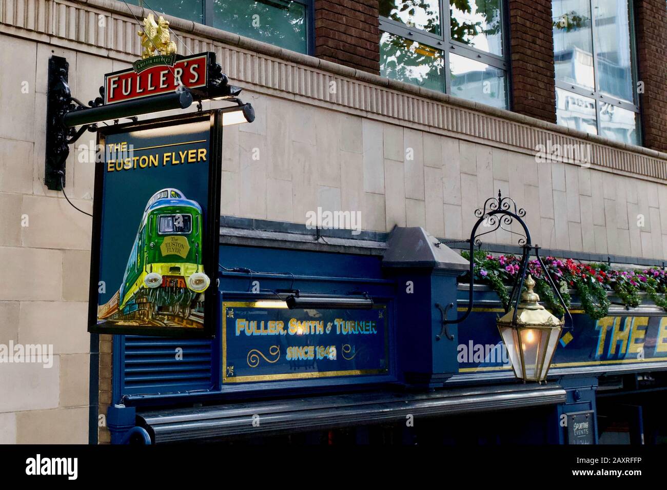 The Euston Flyer, Euston Road, Kings Cross, Camden, London, England ...