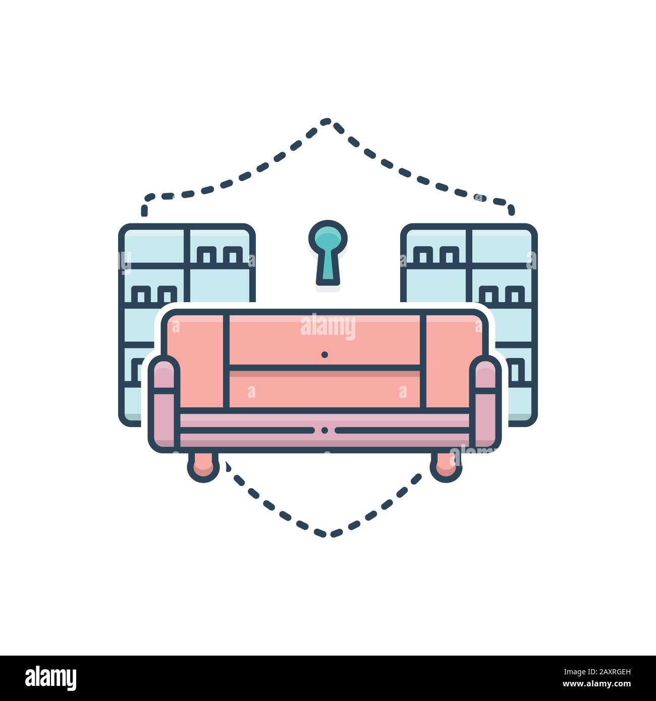 Home and contents Stock Vector Images - Alamy