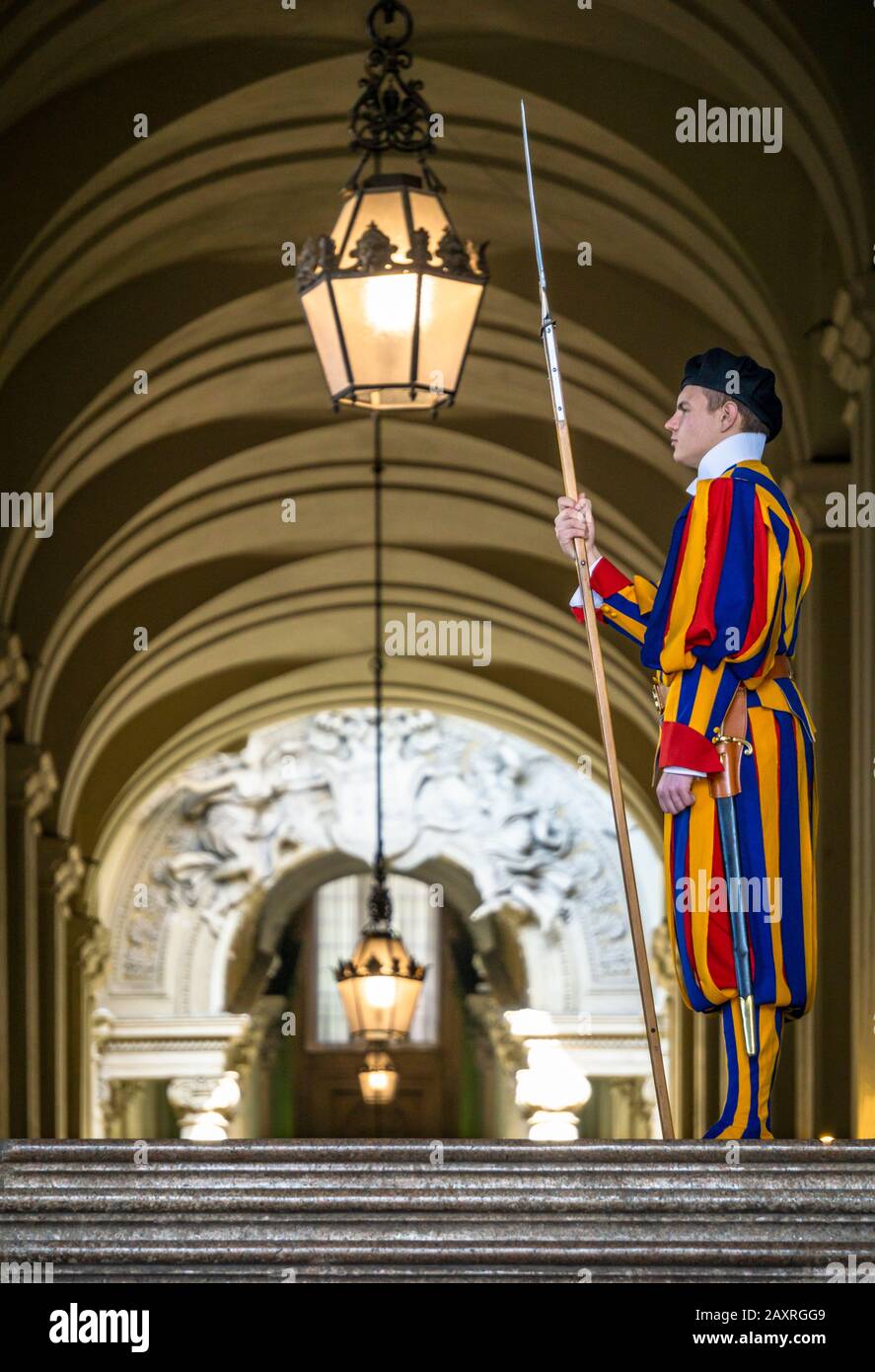Swiss Guard Vatican, Rome, Lazio, Italy Stock Photo - Alamy