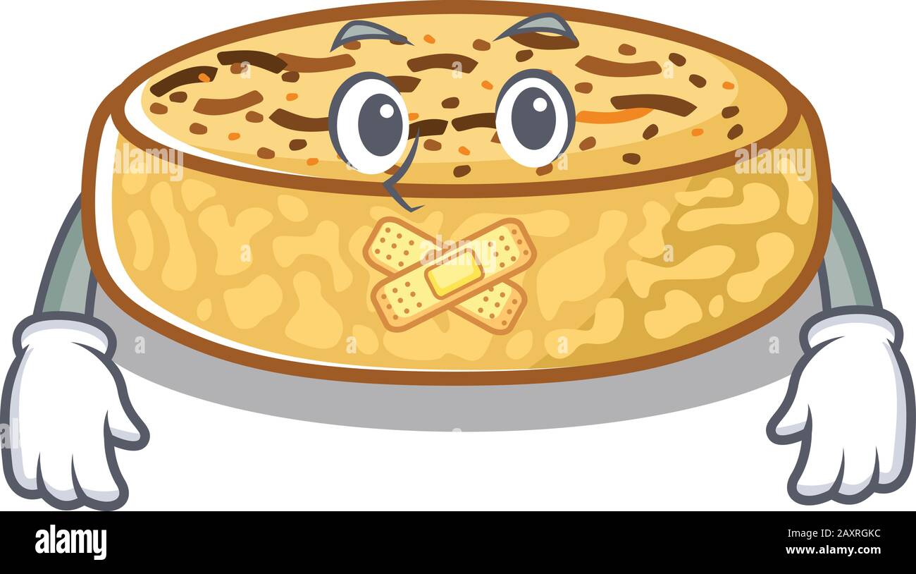 cartoon character design crumpets making a silent gesture Stock Vector ...