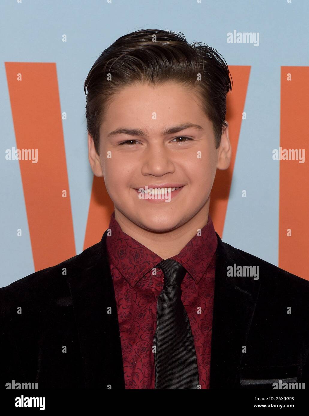New York, USA. 12th Feb, 2020. Ammon Jacob Ford attends the premiere of ...