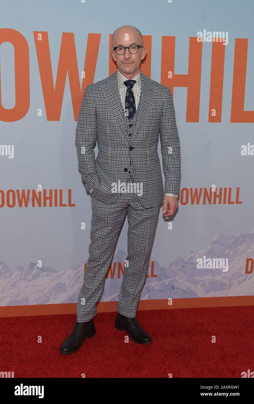 New York, USA. 12th Feb, 2020. Jim Rash attends the premiere of ...