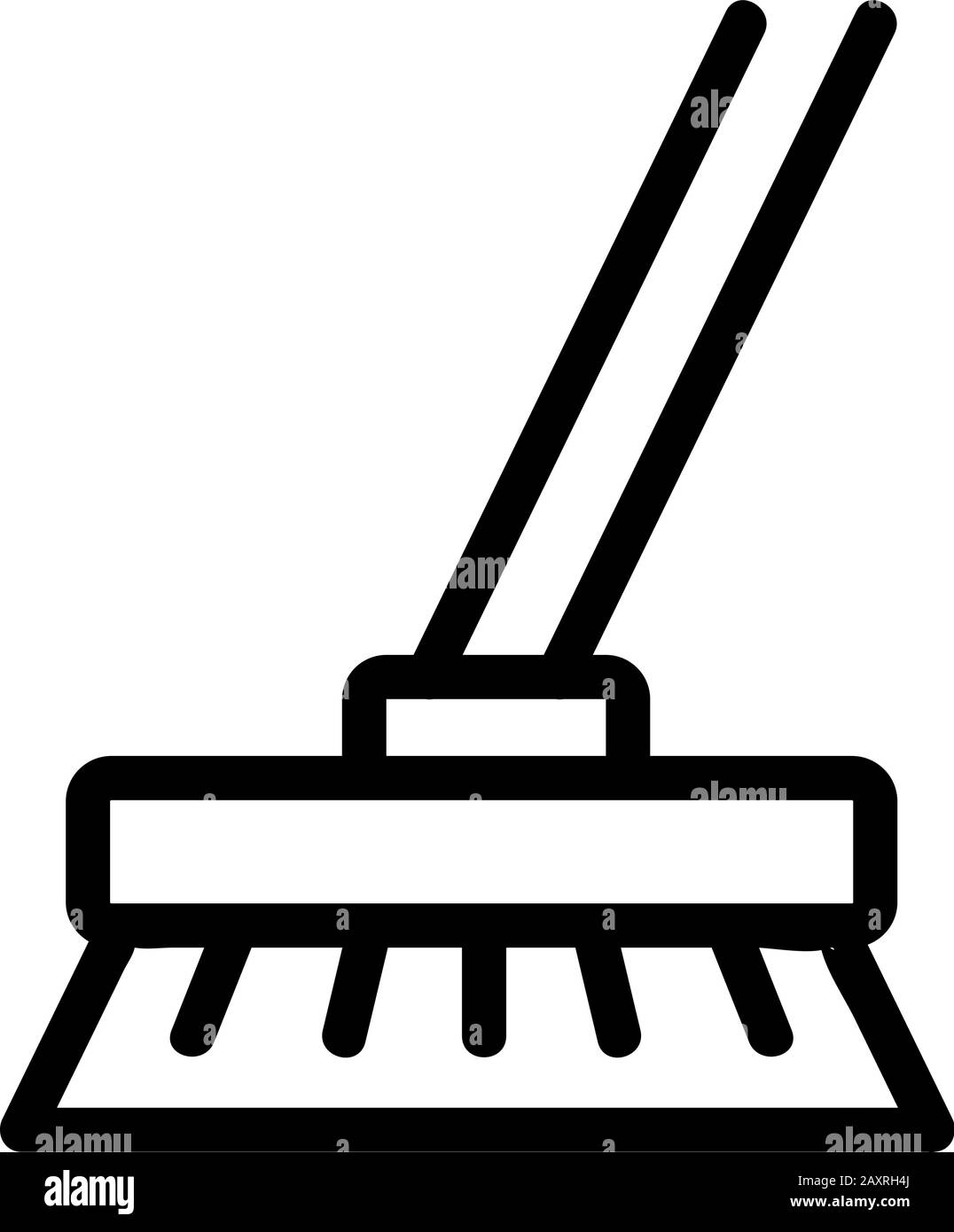 Wet cleaning icon vector. Isolated contour symbol illustration Stock ...