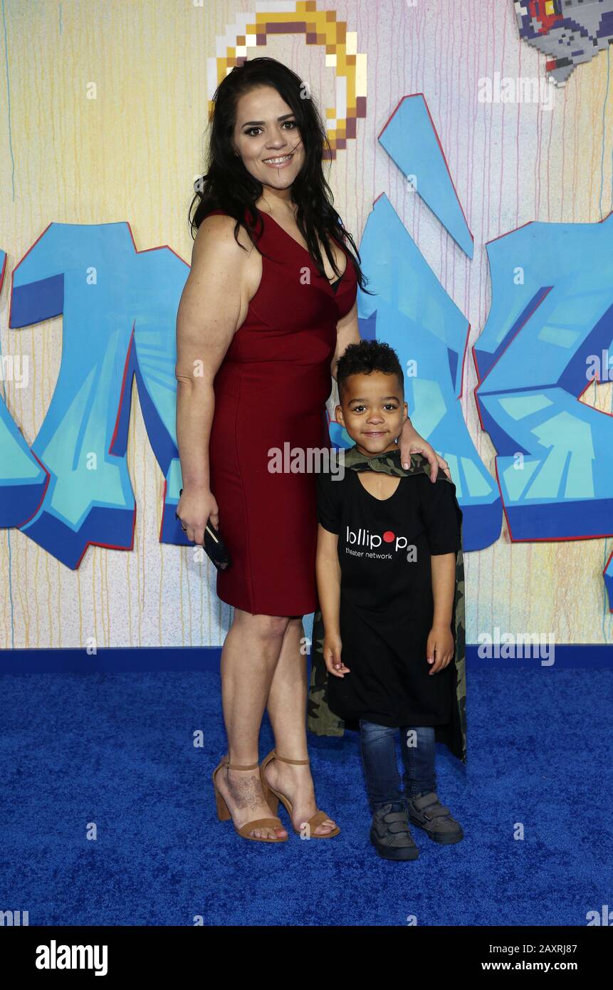 Los Angeles, Ca. 12th Feb, 2020. Sarah Verma, Jackson Verma, at Sonic ...