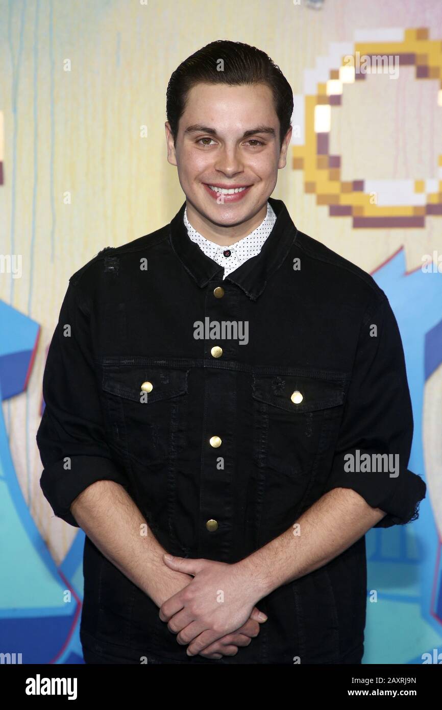 Los Angeles, Ca. 12th Feb, 2020. Jake T. Austin, at Sonic The Hedgehog ...