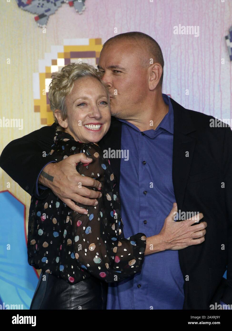 Los Angeles, Ca. 12th Feb, 2020. Jennifer Miller, Tim Miller, at Sonic ...