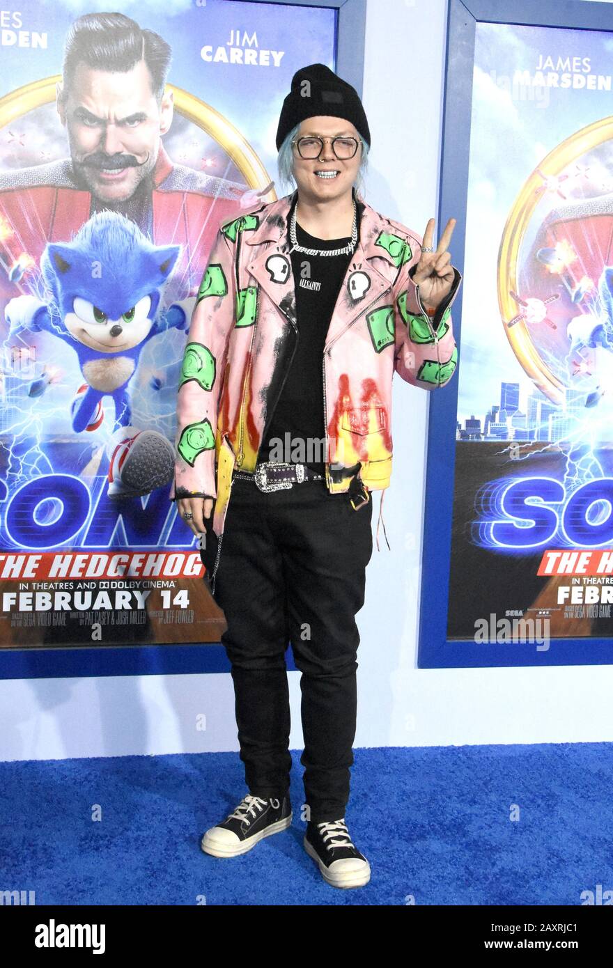 Westwood, California, USA 12th February 2020 Rapper Sueco the Child ...