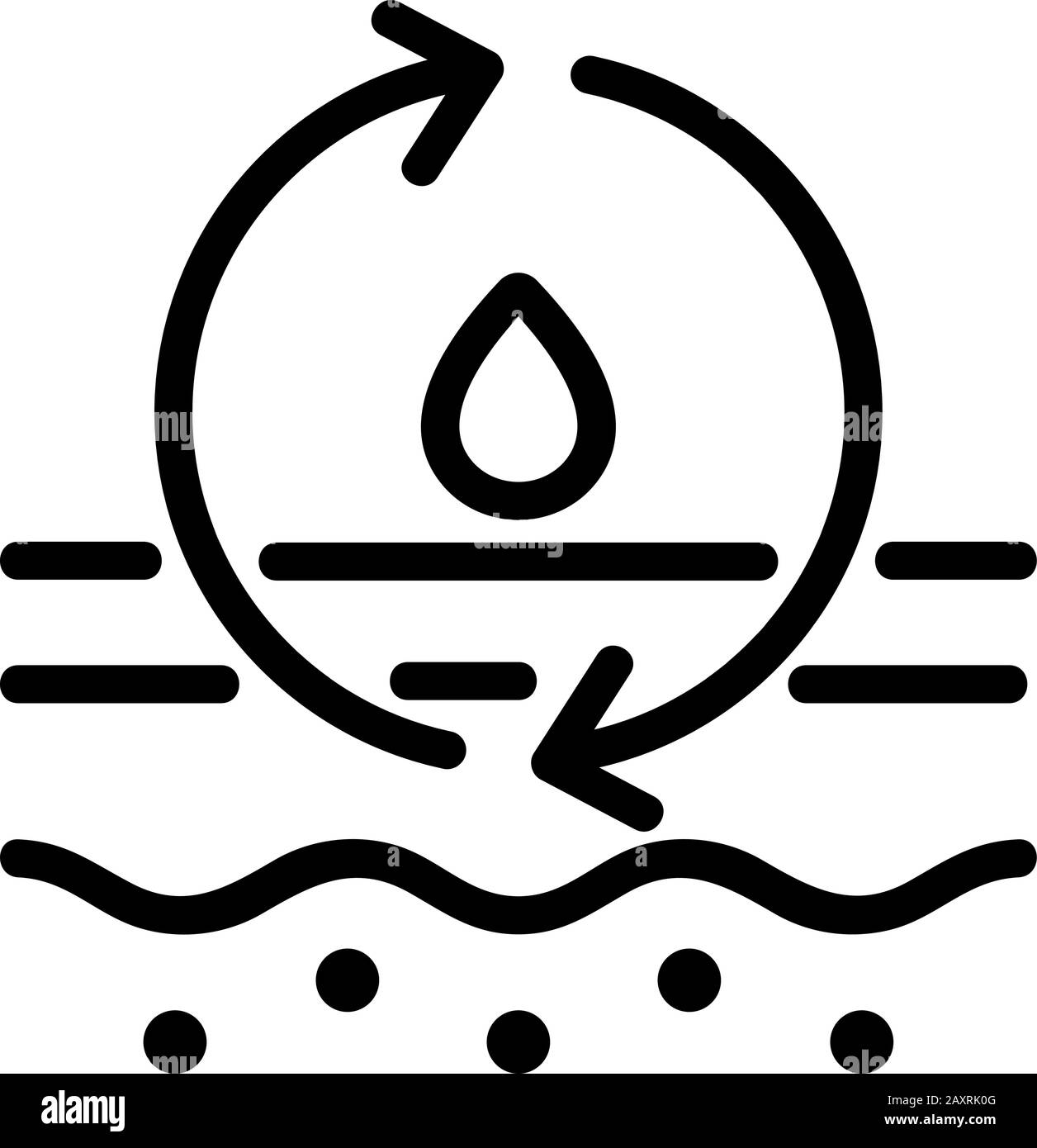 Skin care icon vector. Isolated contour symbol illustration Stock ...