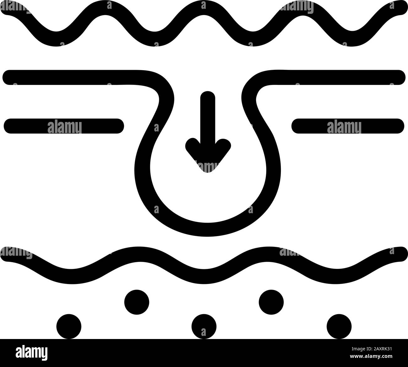Skin care icon vector. Isolated contour symbol illustration Stock ...