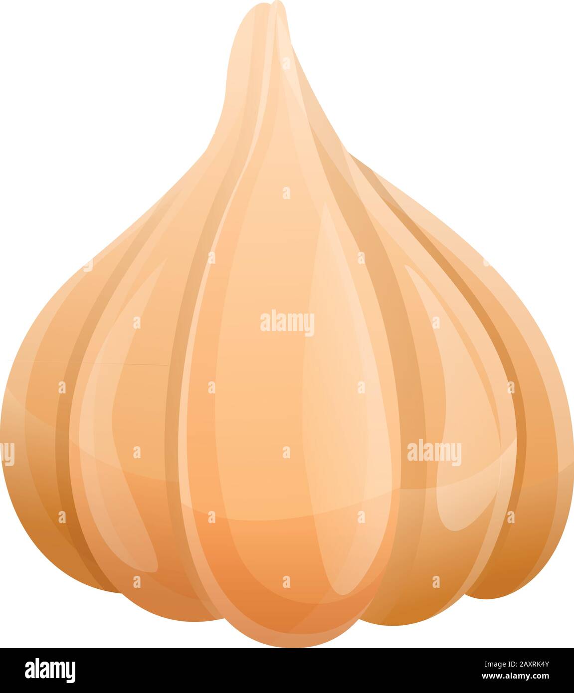 Cooking garlic icon. Cartoon of cooking garlic vector icon for web ...