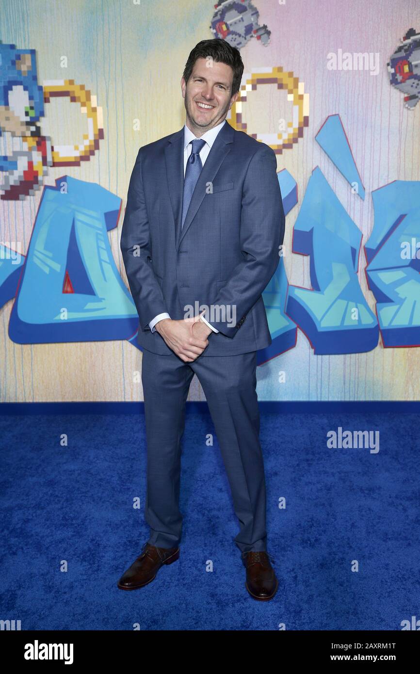 Los Angeles, Ca. 12th Feb, 2020. Jeff Fowler, at Sonic The Hedgehog ...