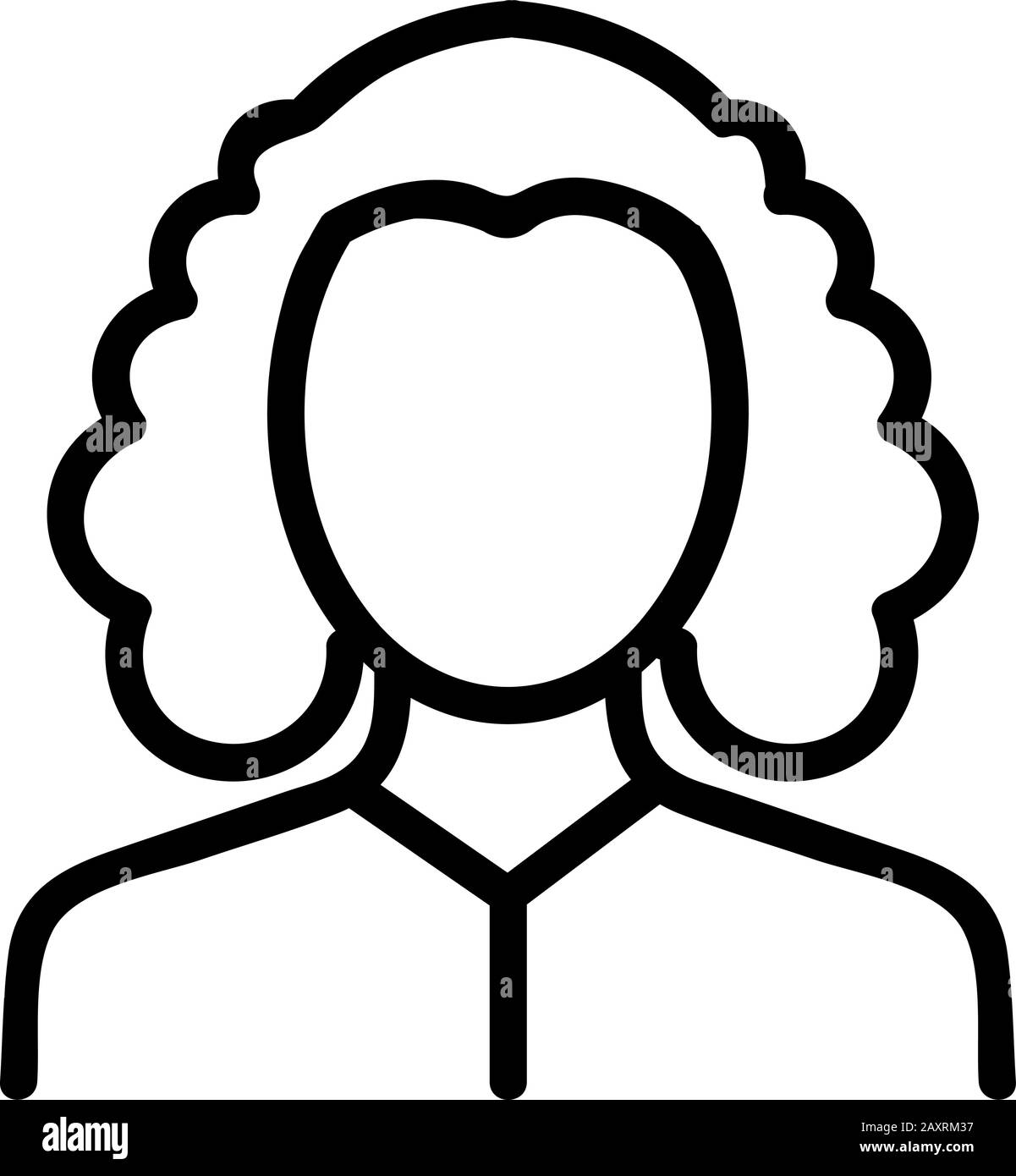 Teacher icon vector. Isolated contour symbol illustration Stock Vector ...