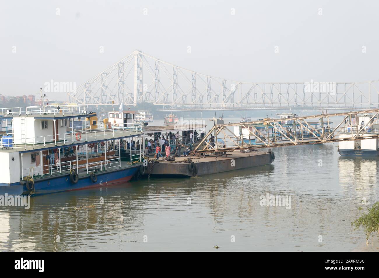 Passenger ferry service station by West Bengal Surface Transport ...
