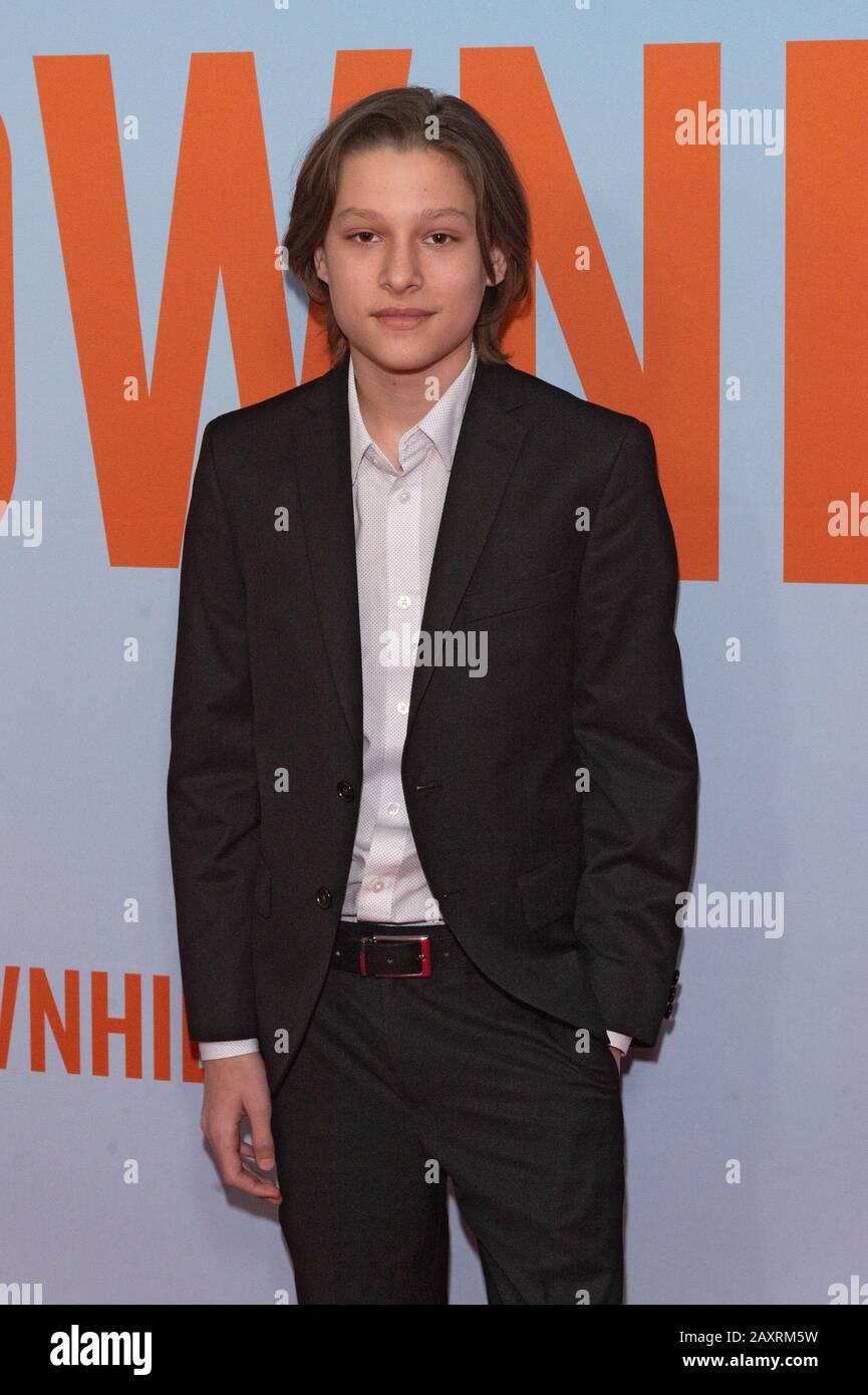 NEW YORK, NY - FEBRUARY 12: Julian Grey attends the premiere of ...