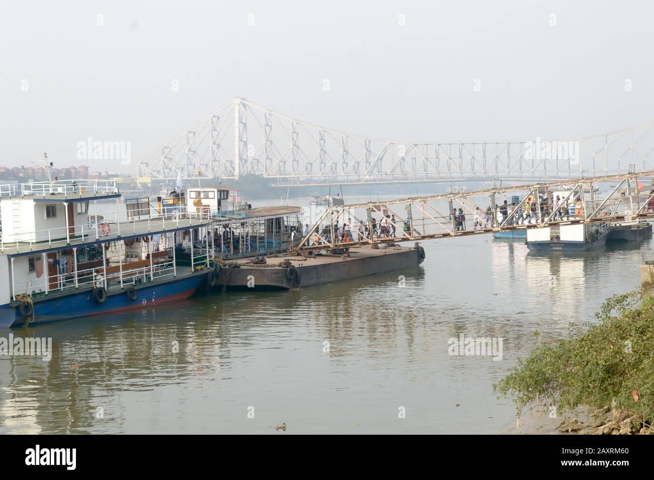 Passenger ferry service station by West Bengal Surface Transport ...