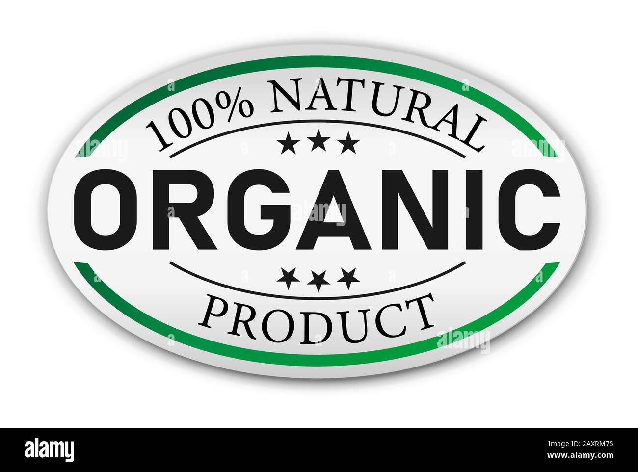 100 percent pure white background Stock Vector Images - Alamy