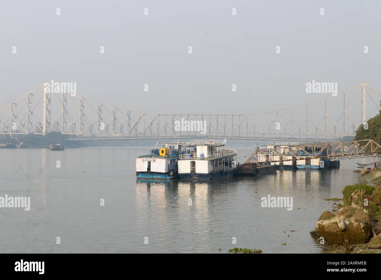 Passenger ferry service station by West Bengal Surface Transport ...