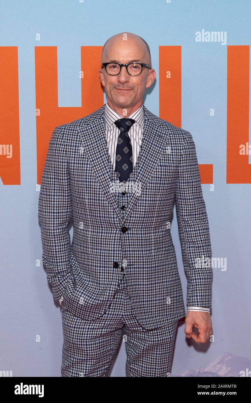 NEW YORK, NY - FEBRUARY 12: Jim Rash attends the premiere of "Downhill ...