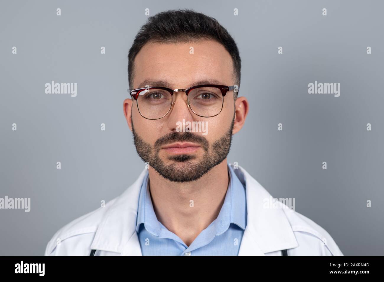 Face adult professional in eyeglasses hi-res stock photography and ...
