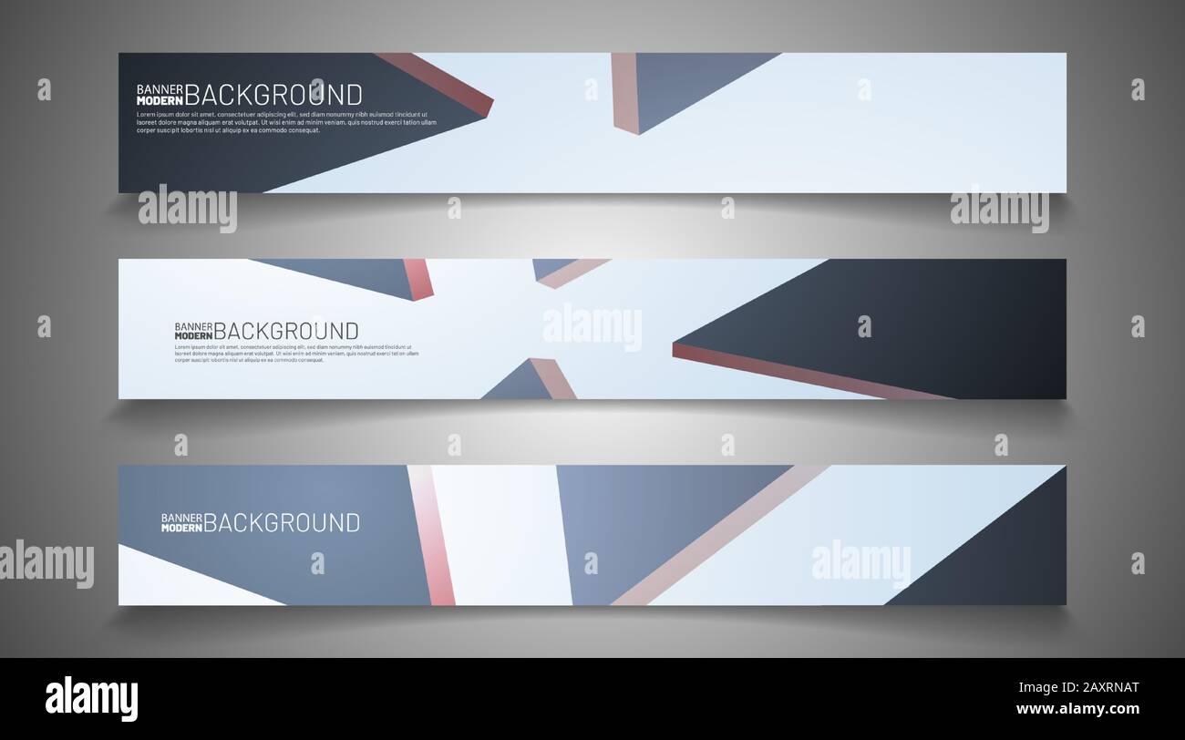 Vector material design banner background. Abstract creative concept ...