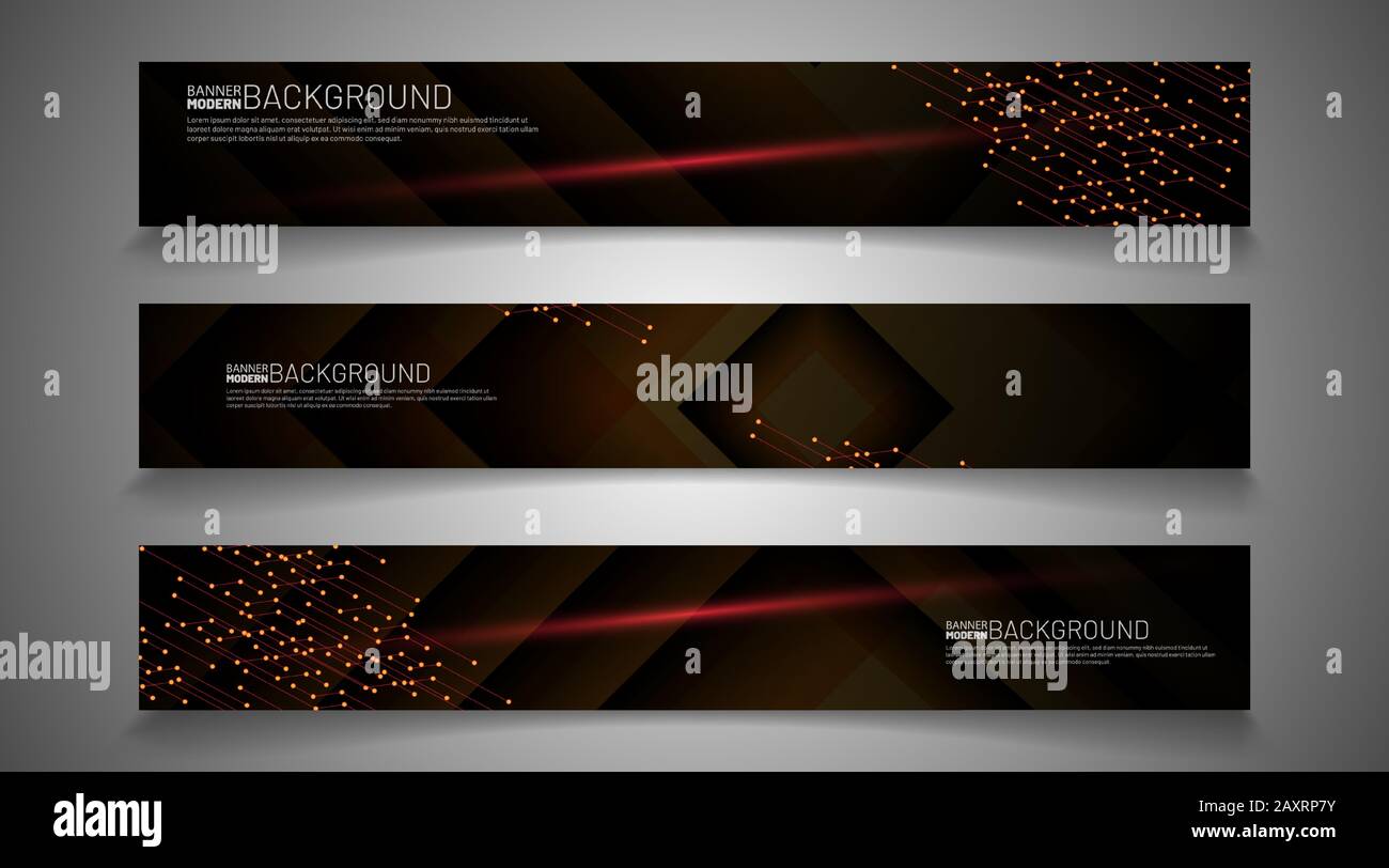 Modern vector design banner background. Abstract creative concept light ...