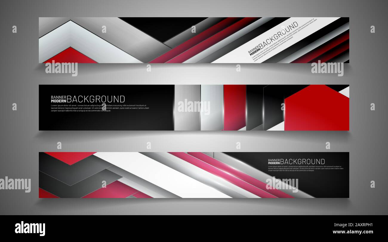 Vector material design banner background. Abstract creative concept ...