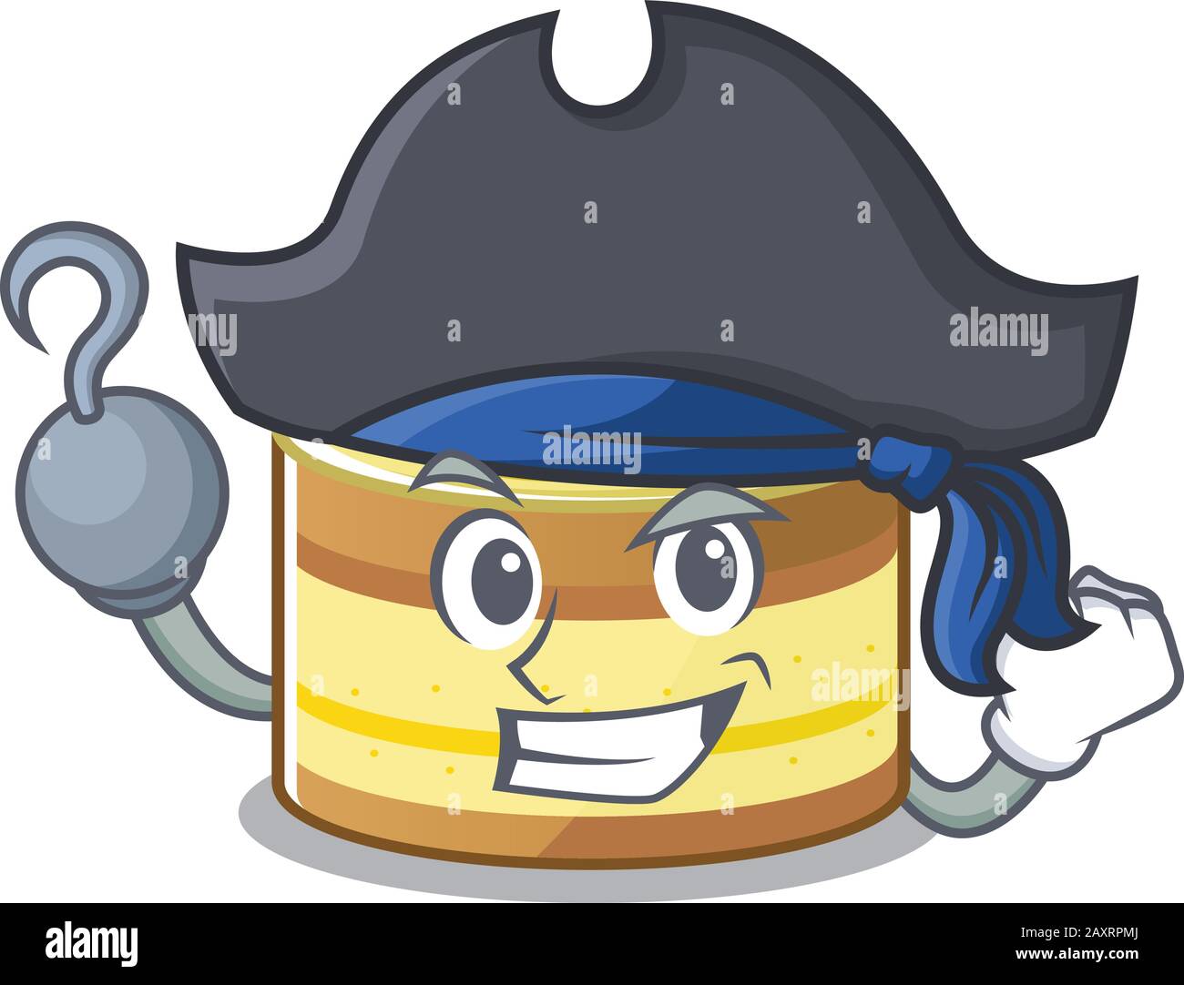 Cute lemon cake mascot design with a hat Stock Vector Image & Art - Alamy