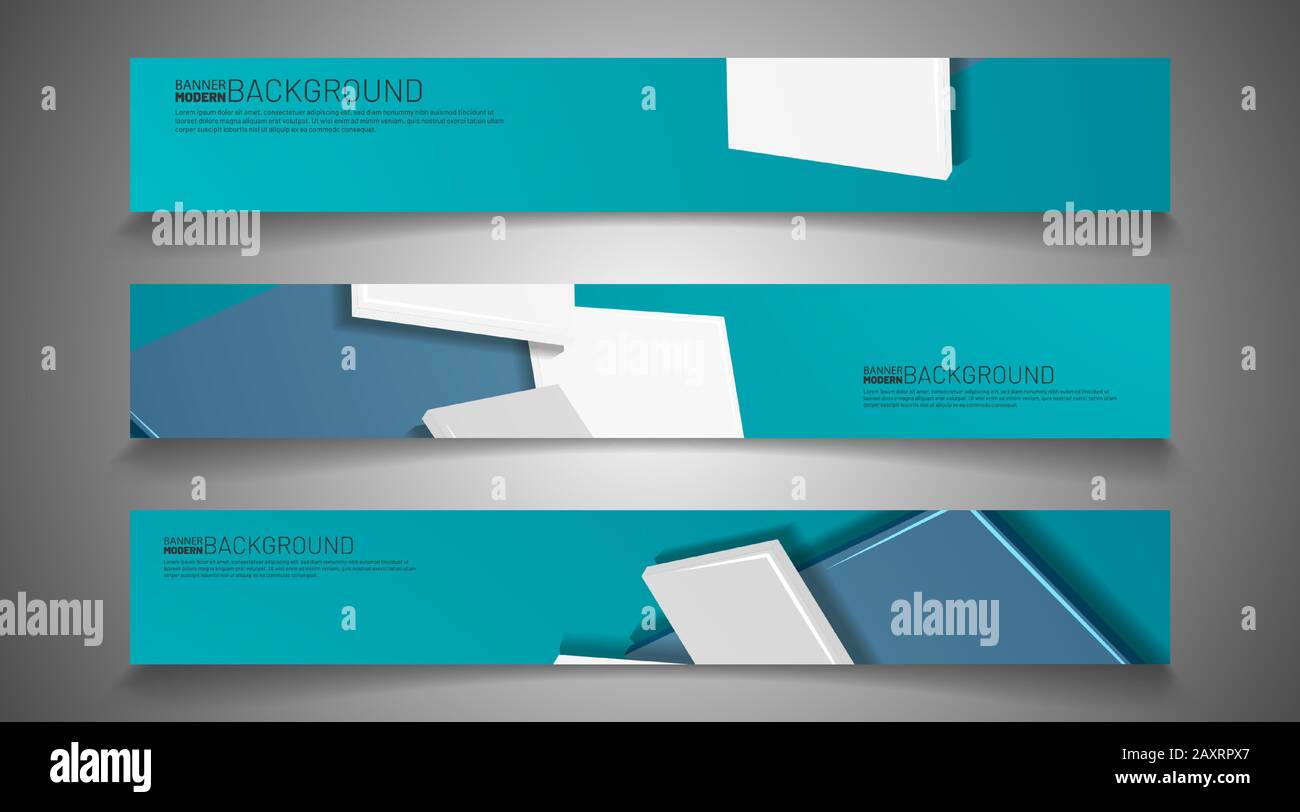 Vector material design banner background. Abstract creative concept ...