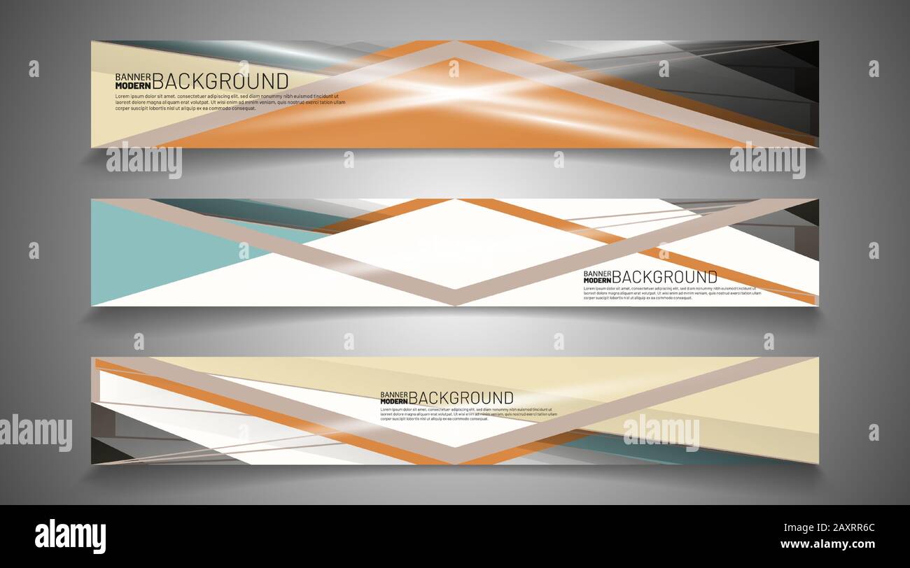 Vector material design banner background. Abstract creative concept ...
