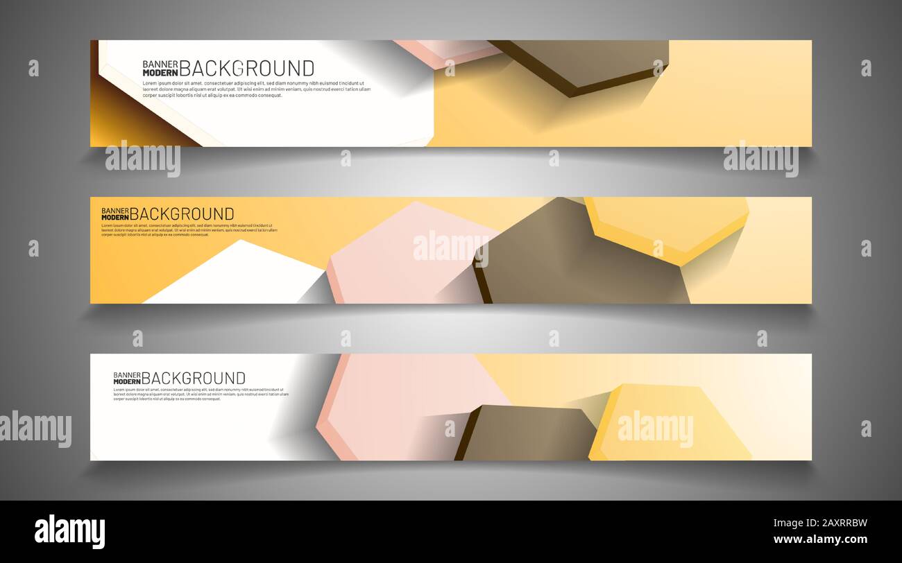 Vector material design banner background. Abstract creative concept ...