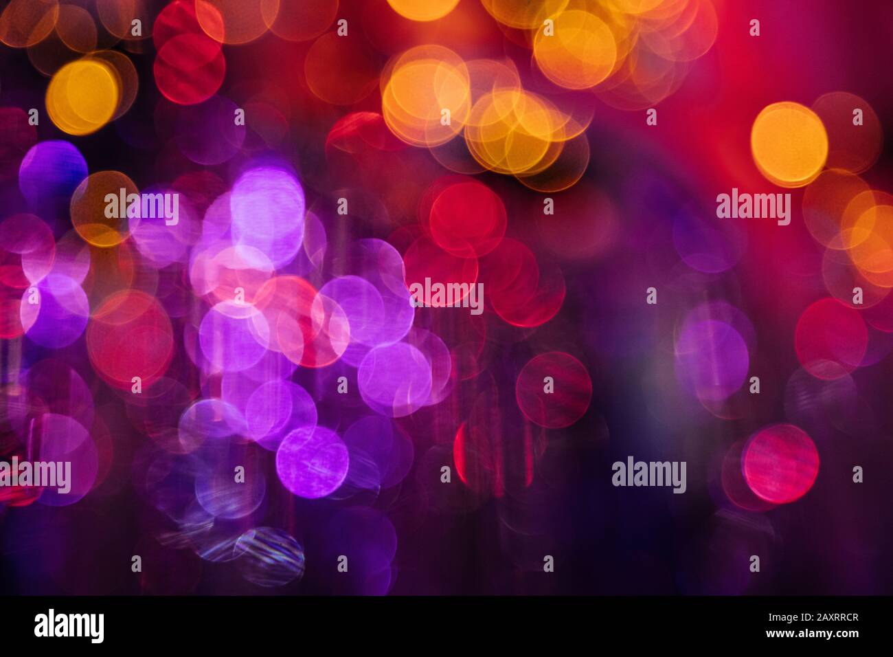 colorful points of light, bokeh Stock Photo - Alamy