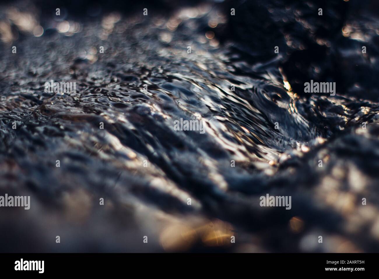 Running water, close-up Stock Photo - Alamy